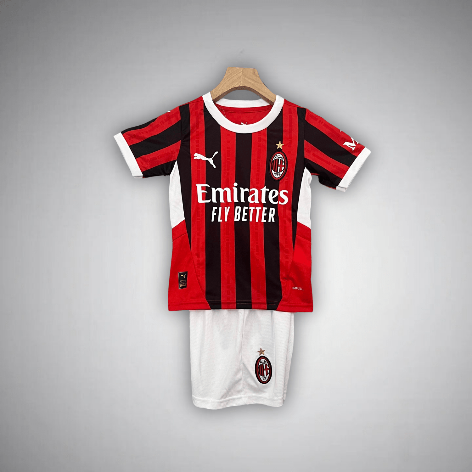 24/25 AC Milan Home Kids Size Kit - 2025 Premium Quality ...