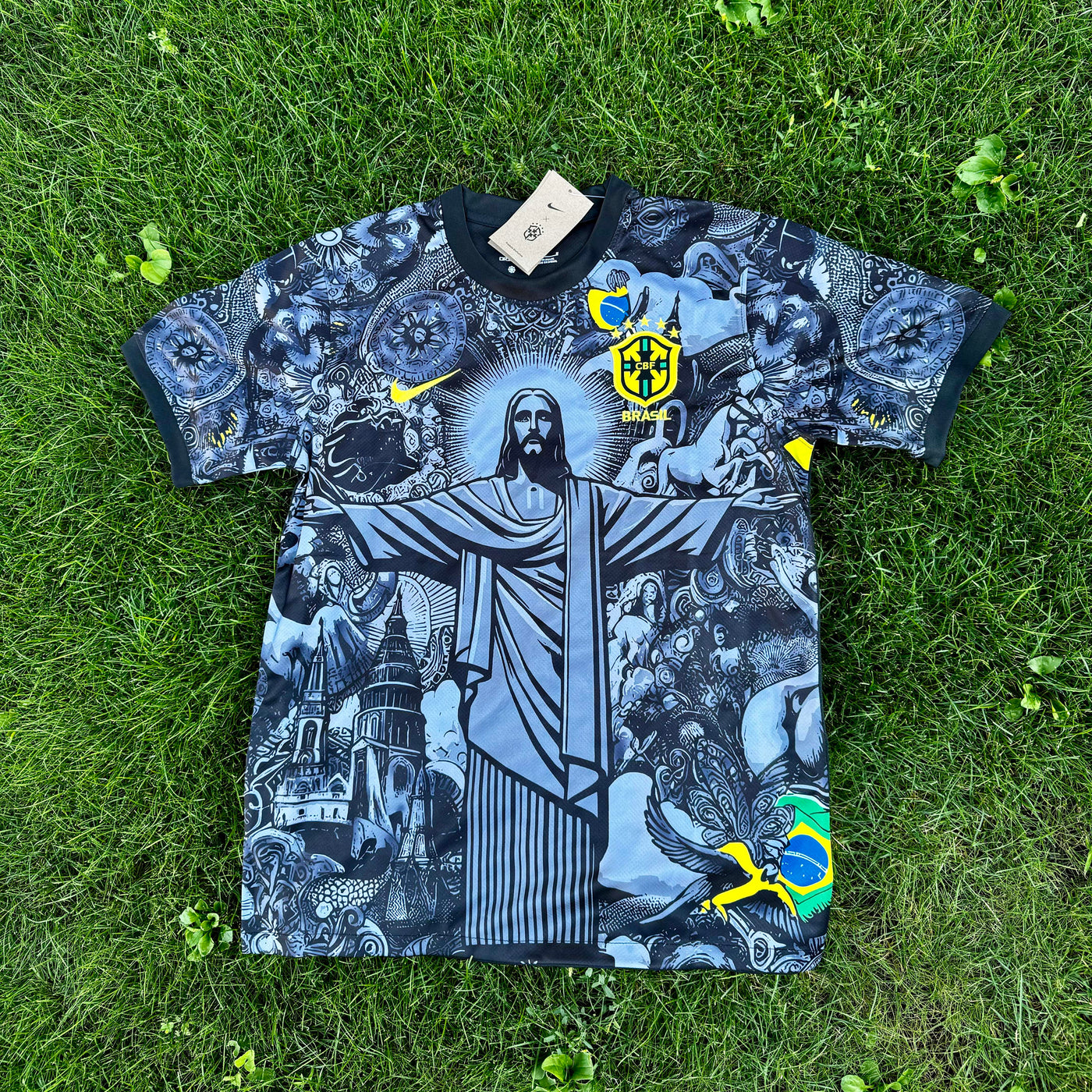 24/25 Brazil "Jesus" Premium Kit - 2025 Premium Quality – FootballPrestige™ - Premium Football ...