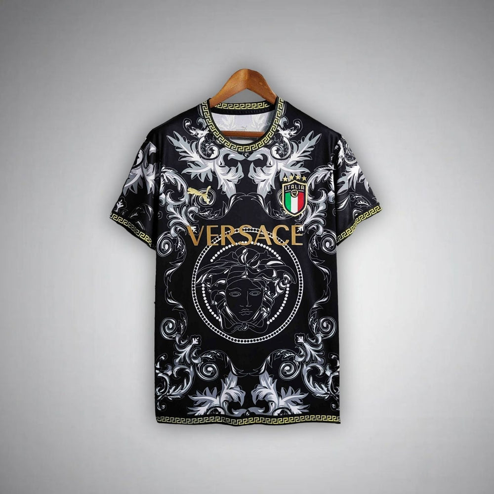 Italy "Versace" Premium Black Kit - 2025 Premium Quality ...