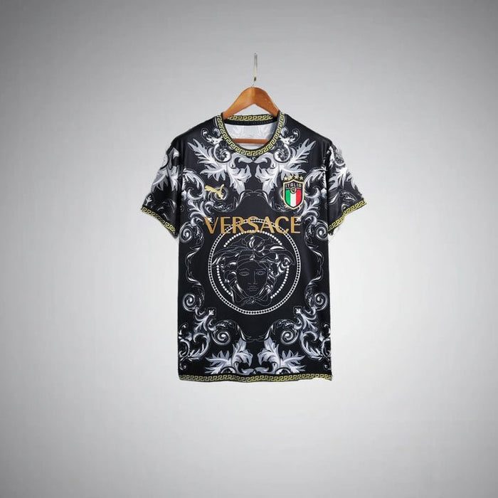 Italy "Versace" Premium Black Kit - 2024 Premium Quality ...